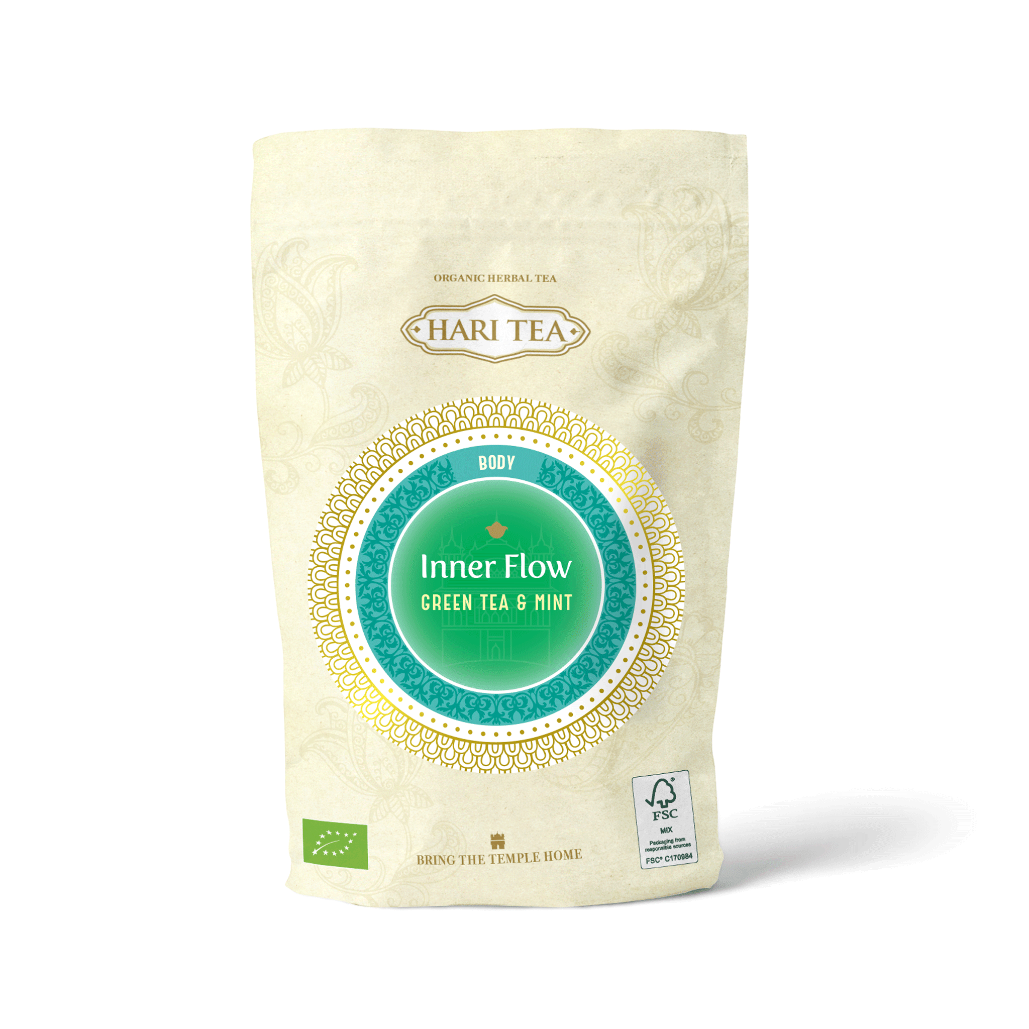 Inner Flow - Green Tea & Mint Organic loose tea - Hari Tea – Hari Tea ...